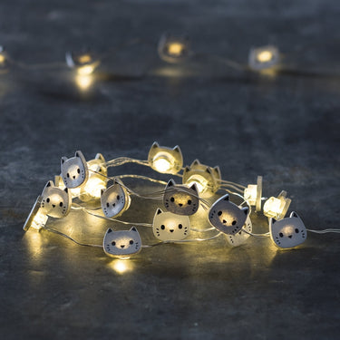 Cat String Lights – Purrs and Whiskers